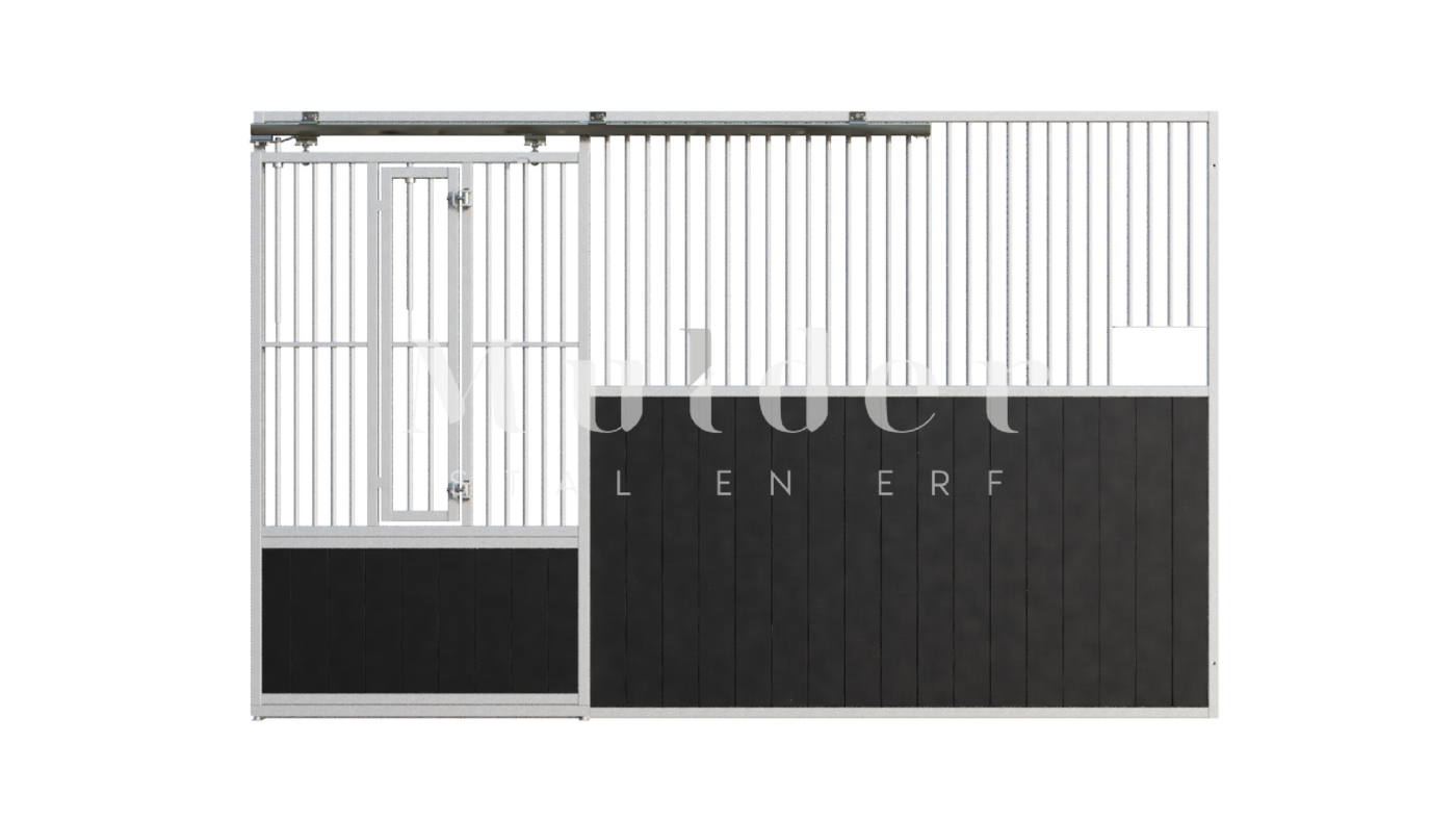 Voorwand Basic met afsluitbare voeropening – Efficiënt en robuust