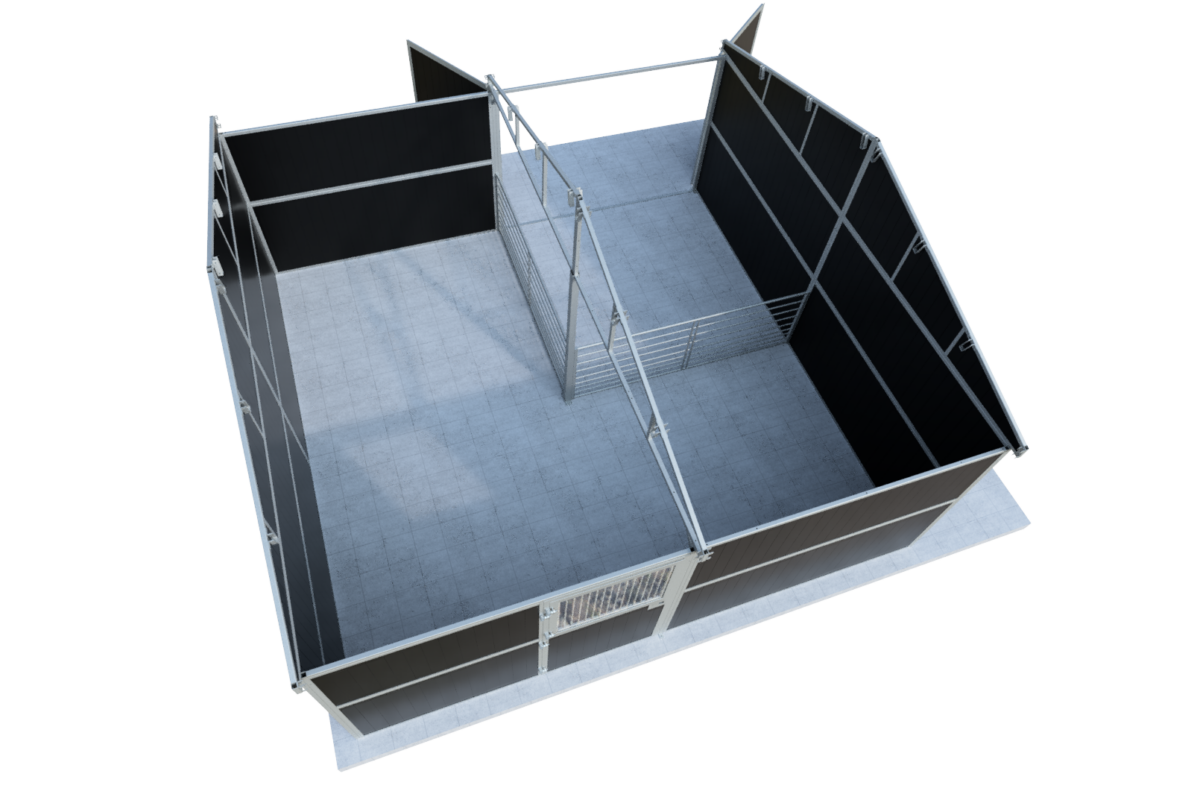 Schapenstal compacte buitenstal | Mulder Stal en Erf