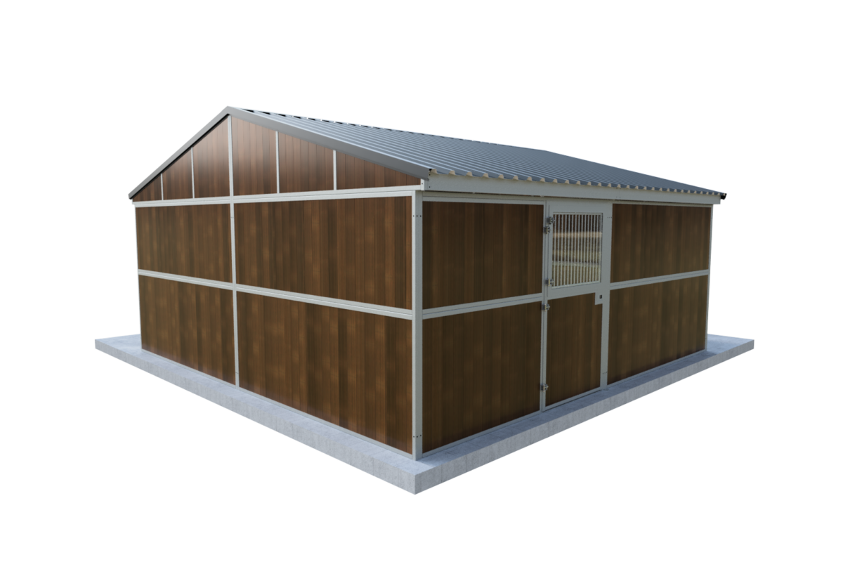 Schapenstal compacte buitenstal | Mulder Stal en Erf